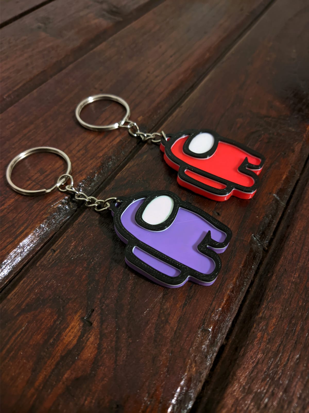 STL file Among Us Keychain 🗝️ ・3D printable model to download・Cults