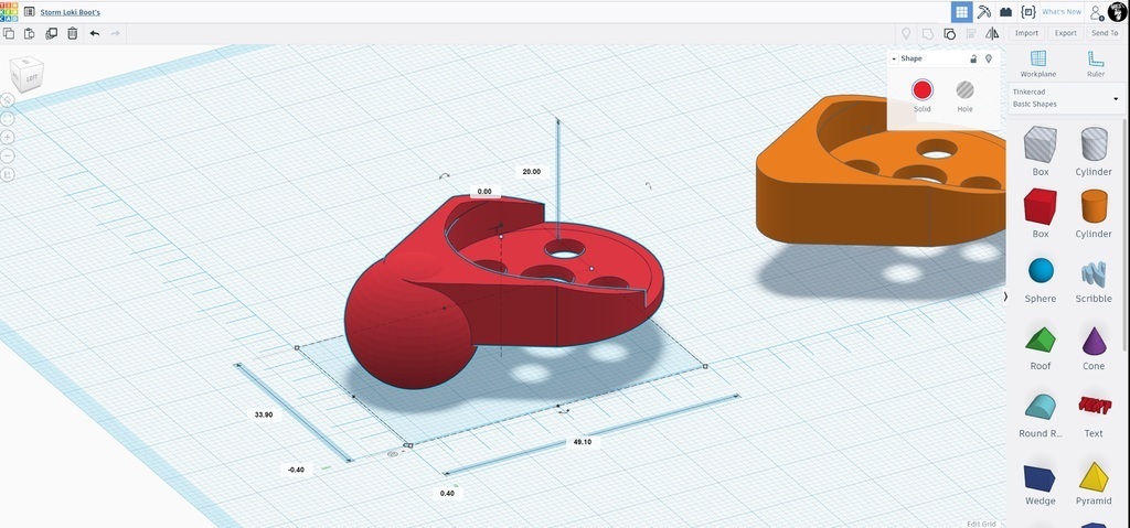 🚁 Storm Loki X5/S5 Bumper・Free 3D File for ・Cults