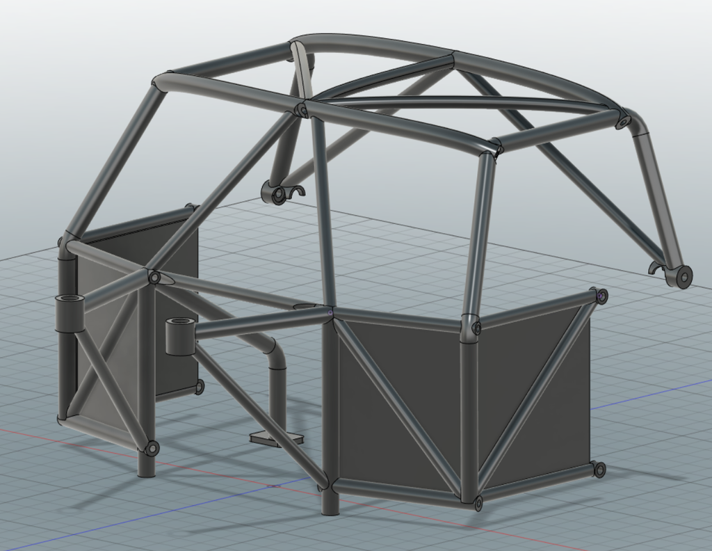 🚕 Kyosho Rampage cab cage V3・ 3D File for ・Cults