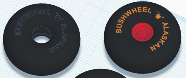 🛩️ Alaskan RC Bushwheel・ 3D File for ・Cults