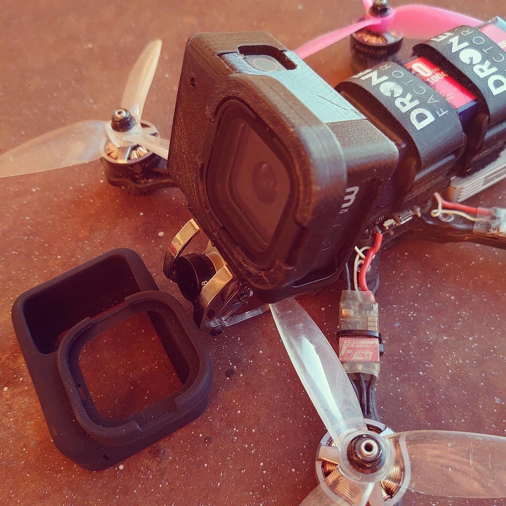 👢 Gopro rollcage lense armor boot・Free 3D File for ・Cults