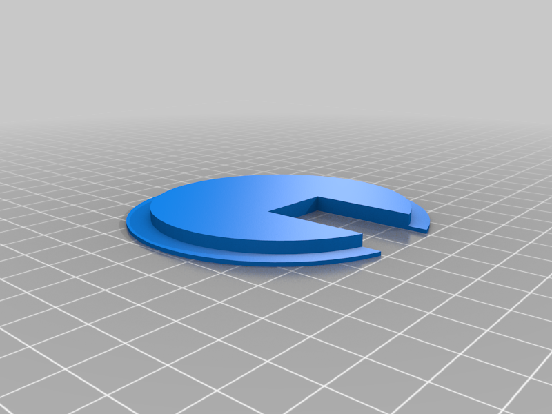 Fichier STL gratuit cache rond de bureau passe cable 🔌 ・Plan à ...