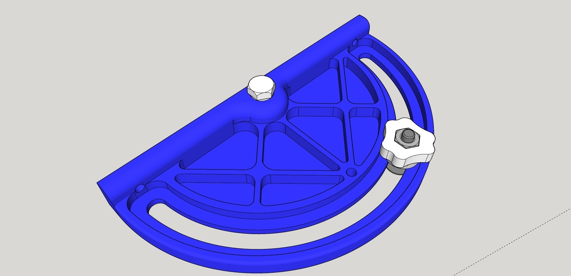 STL file Angular guide for saw (band or oscillating) 🪚 (OBJ)・3D ...