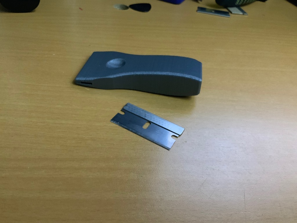 STL file Ergo Razor blade scraper Elite 🪒 ・Template to download and 3D ...