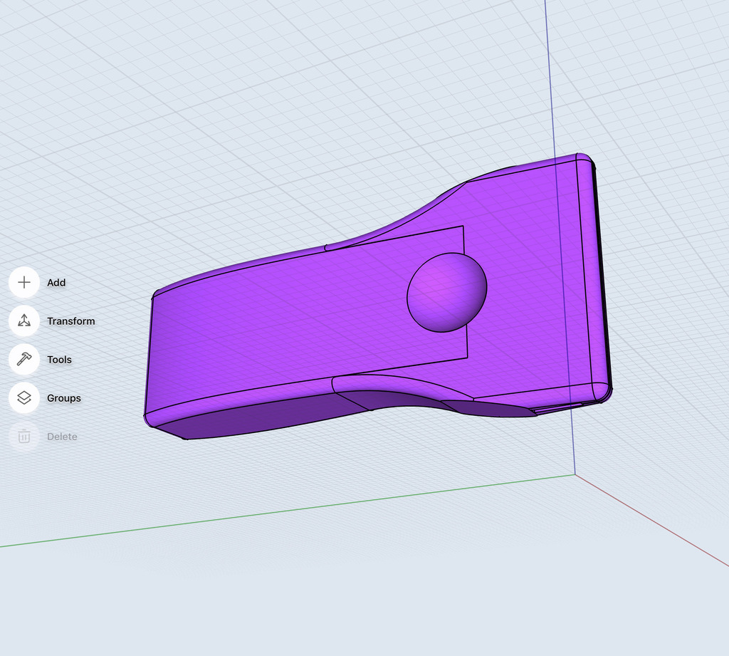 STL file Ergo Razor blade scraper Elite 🪒 ・Template to download and 3D ...