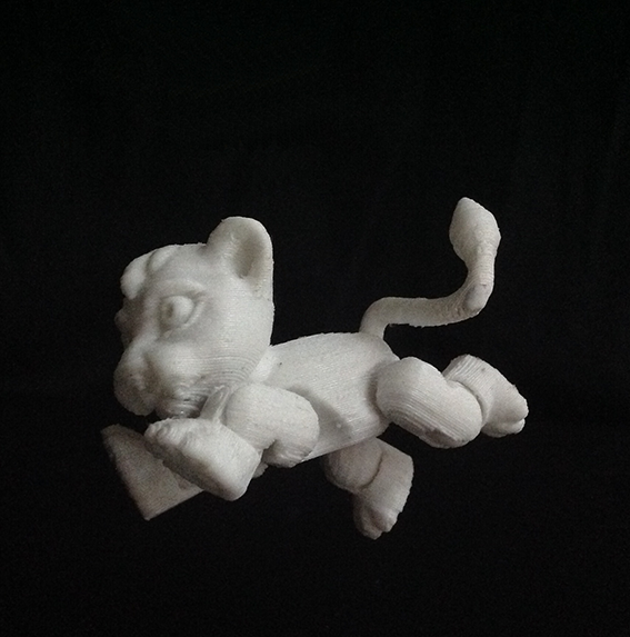 🐱 mini leon・ STL File for 3D printing・Cults