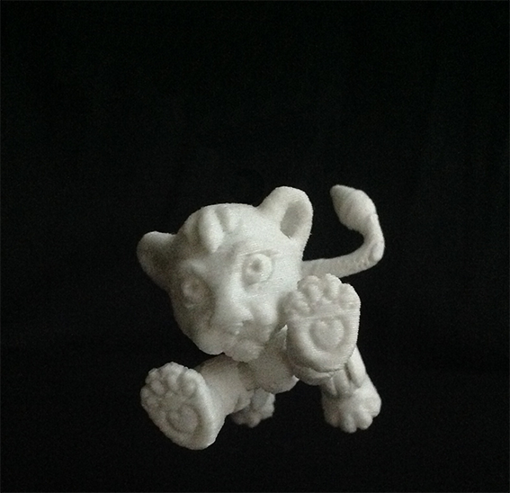 🐱 mini leon・ STL File for 3D printing・Cults