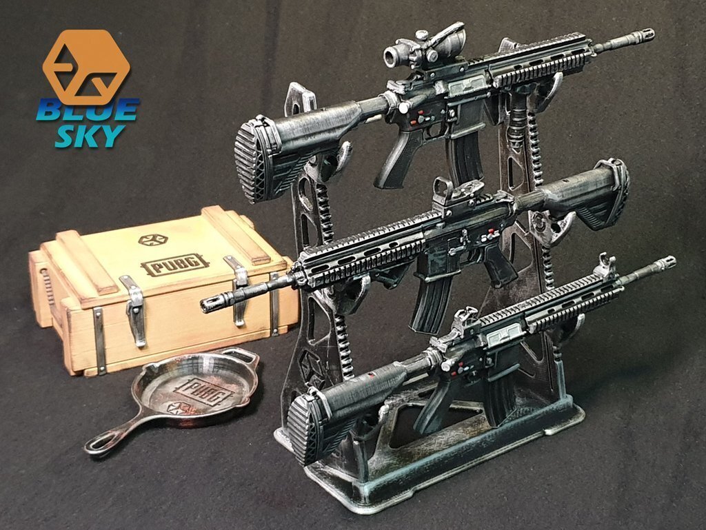 🔫 Gun Rack・Free STL File for ・Cults