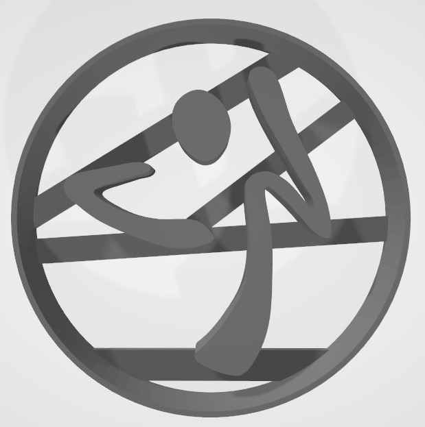 STL file Zumba Logo cookie cutter - cookie cutter 🍪 ・3D printer model ...