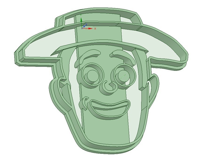 Файл STL Cara Zenon - Granja de Zenon Cortante de galletita 🍪 ・3D ...