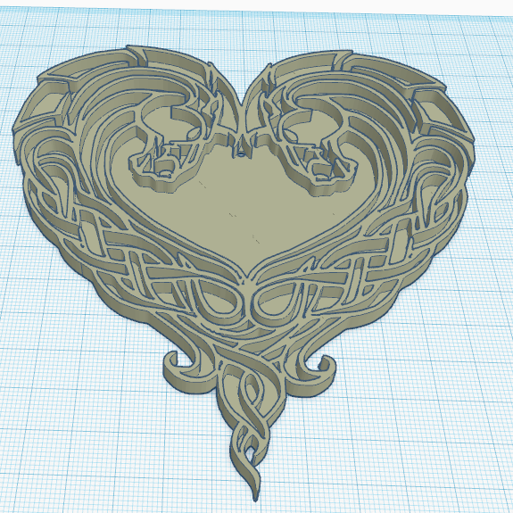 🐉 Dragon Heart・Free STL File for ・Cults