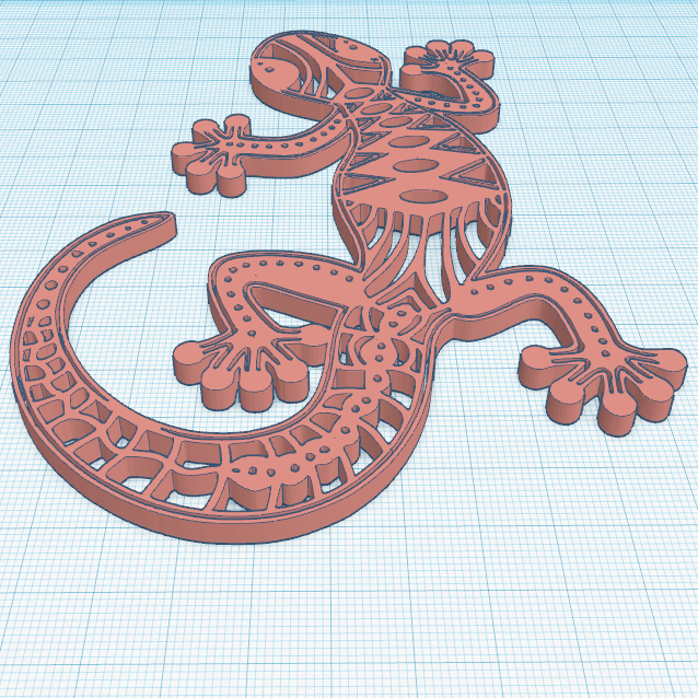 Free STL file Gecko 🎨 ・3D printing idea to download・Cults