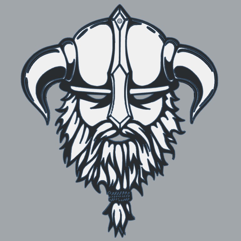 Free STL file Viking mask 🎨 ・3D print design to download・Cults