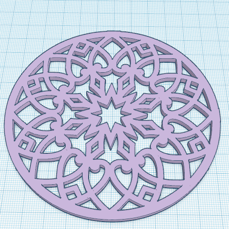 🎨 Mandala 10・Free STL File for ・Cults
