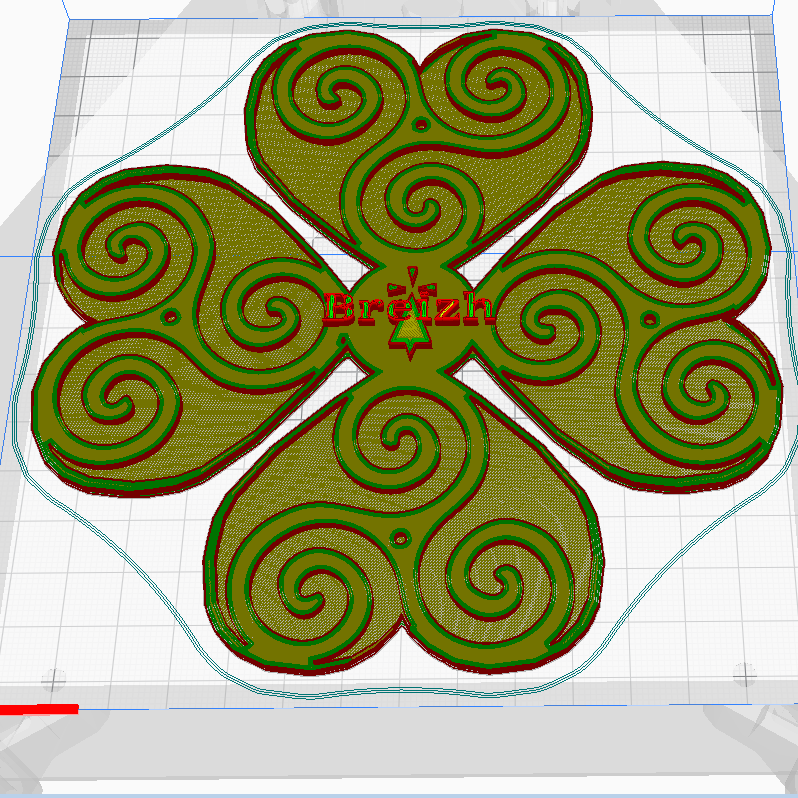 Free STL file TREFLE CELTE 🎨 ・3D print object to download・Cults