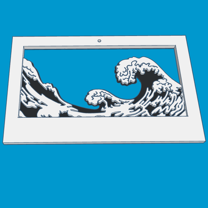 Free STL file Waves 🌊 ・3D printing design to download・Cults