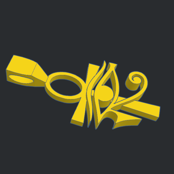 Free STL file Ankh 🇪🇬 ・Template to download and 3D print・Cults