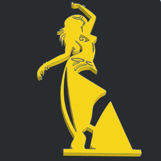 Free STL file Dancer 🕺 ・3D printing idea to download・Cults
