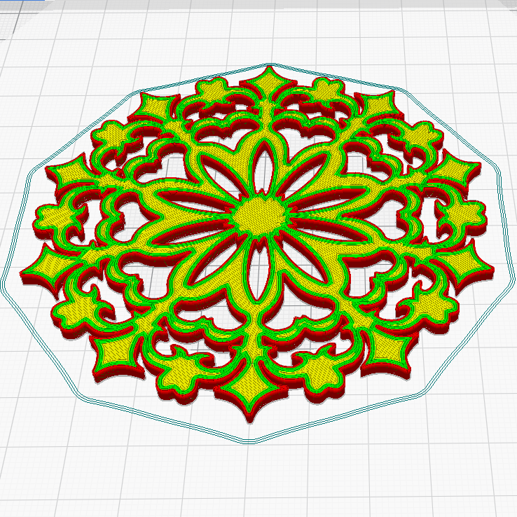 🎨 Mandala 240221・Free STL File for ・Cults