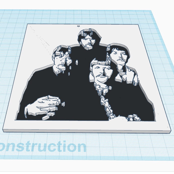 Free STL file The Beatles 🏴󠁧󠁢󠁥󠁮󠁧󠁿 ・3D printable model to download・Cults