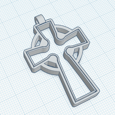 Free STL file CELTIC Cross Pendant ・3D print design to download・Cults