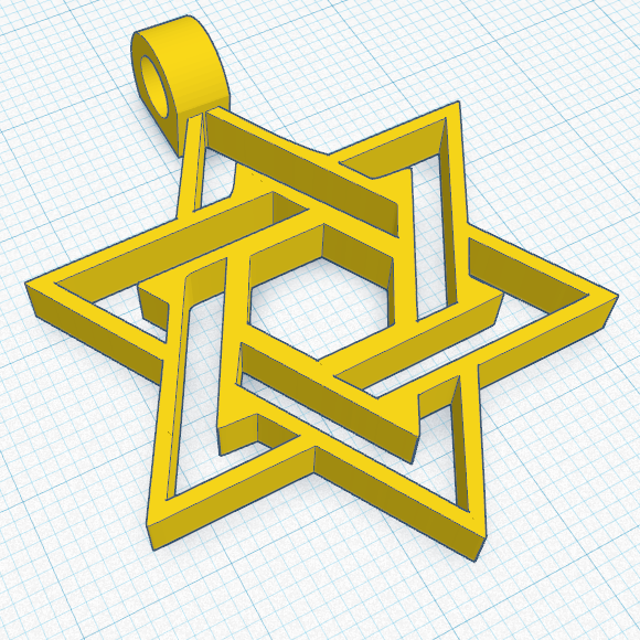 ⭐ Star of David・Free STL File for ・Cults