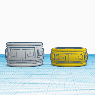 Free STL file Addition_Aztec ring 💍 ・3D printable model to download・Cults