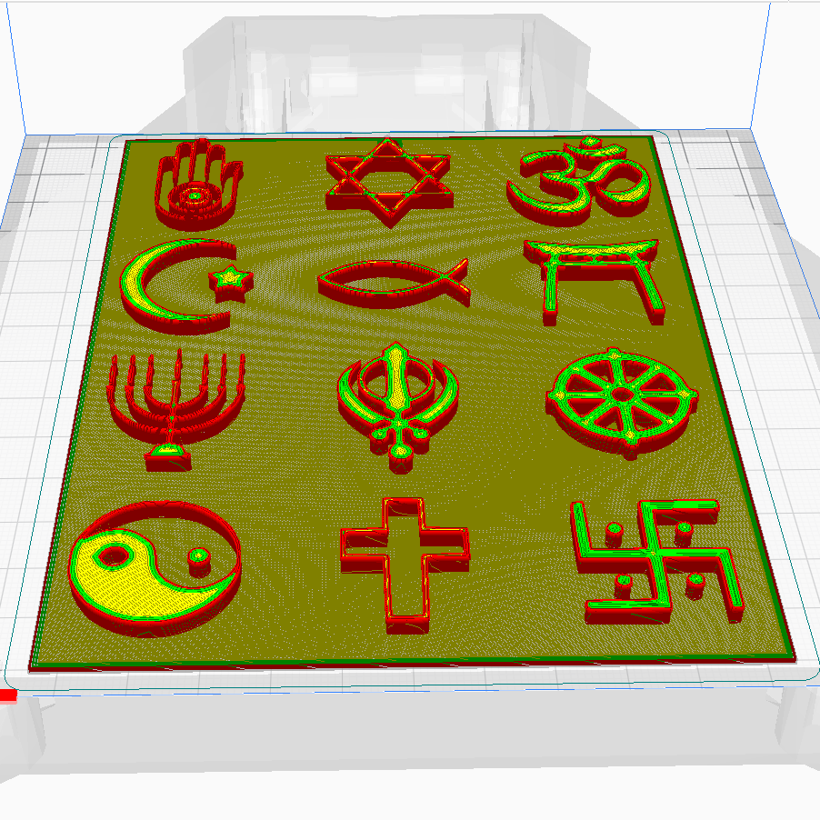 Free STL file Religious Symbols 🔣 ・3D printing template to download・Cults