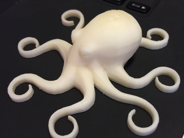 🐙 Stylized Octopus・Free STL File for 3D printing・Cults