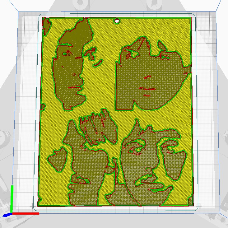 Free STL file Beatles_Pop Art 🎨 ・3D printing idea to download・Cults