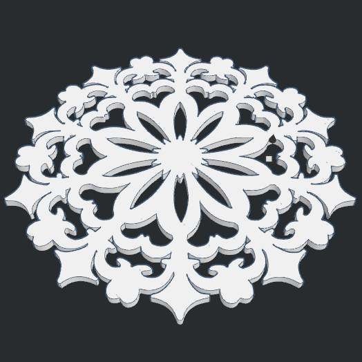 🎨 Mandala 240221・Free STL File for ・Cults