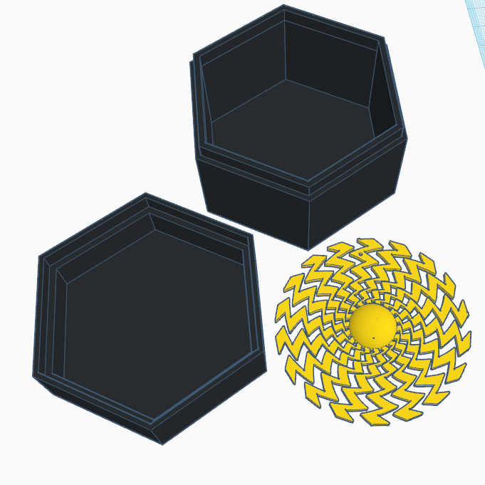 Free STL file Box-Hexagon 📦 ・3D print design to download・Cults