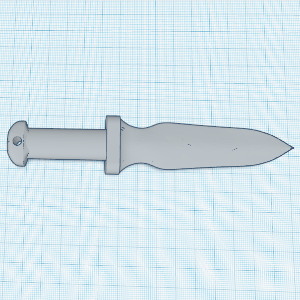 Free STL file Dagger 🗡️ ・Template to download and 3D print・Cults