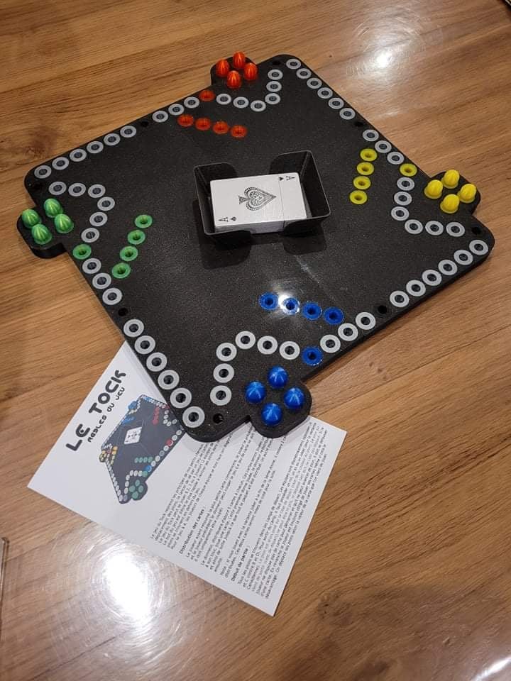 STL file Tock Game 🃏 ・3D printer model to download・Cults