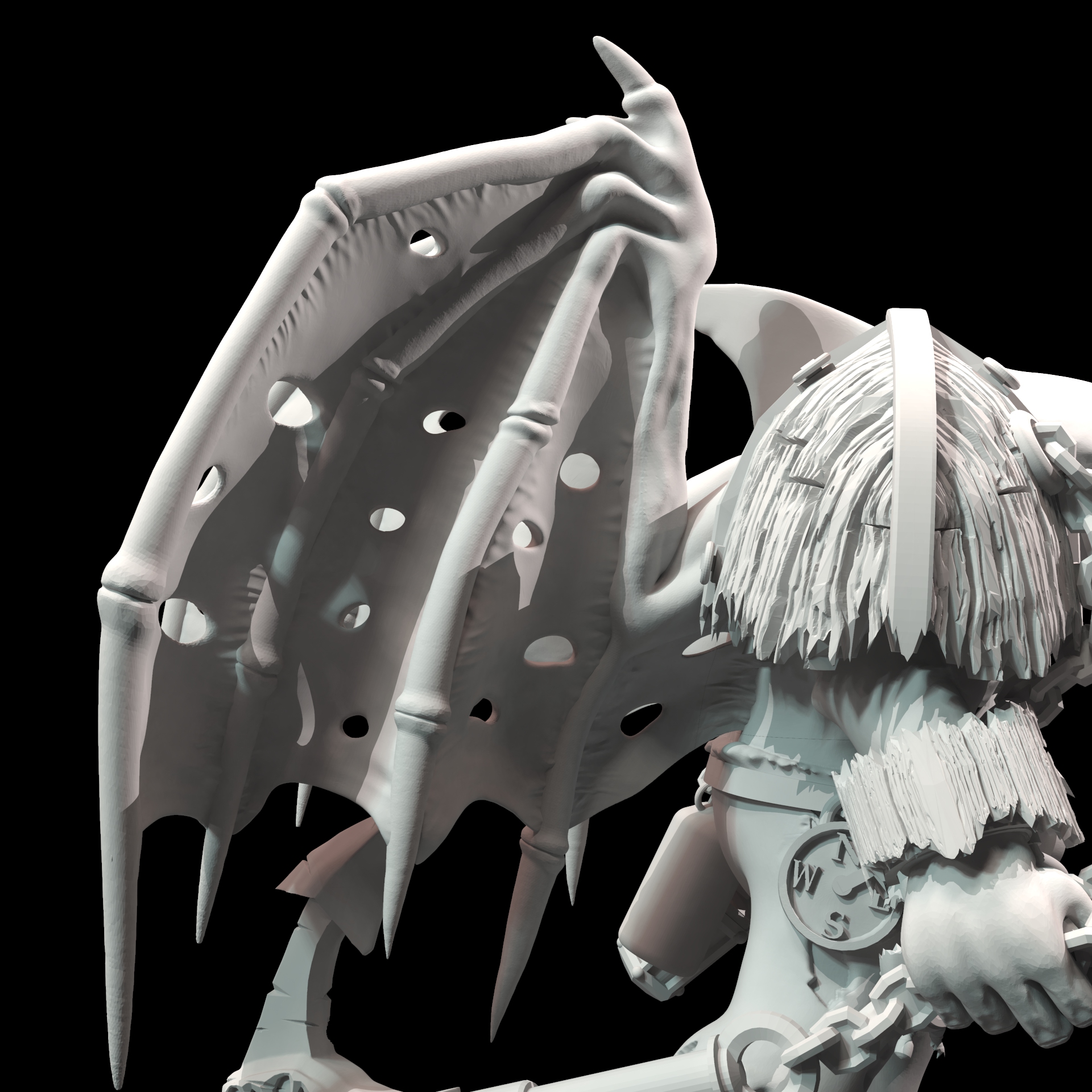 💂 Depth Guard - Envoy of the Deep. Pre-supported & Multipart・ 3D File ...