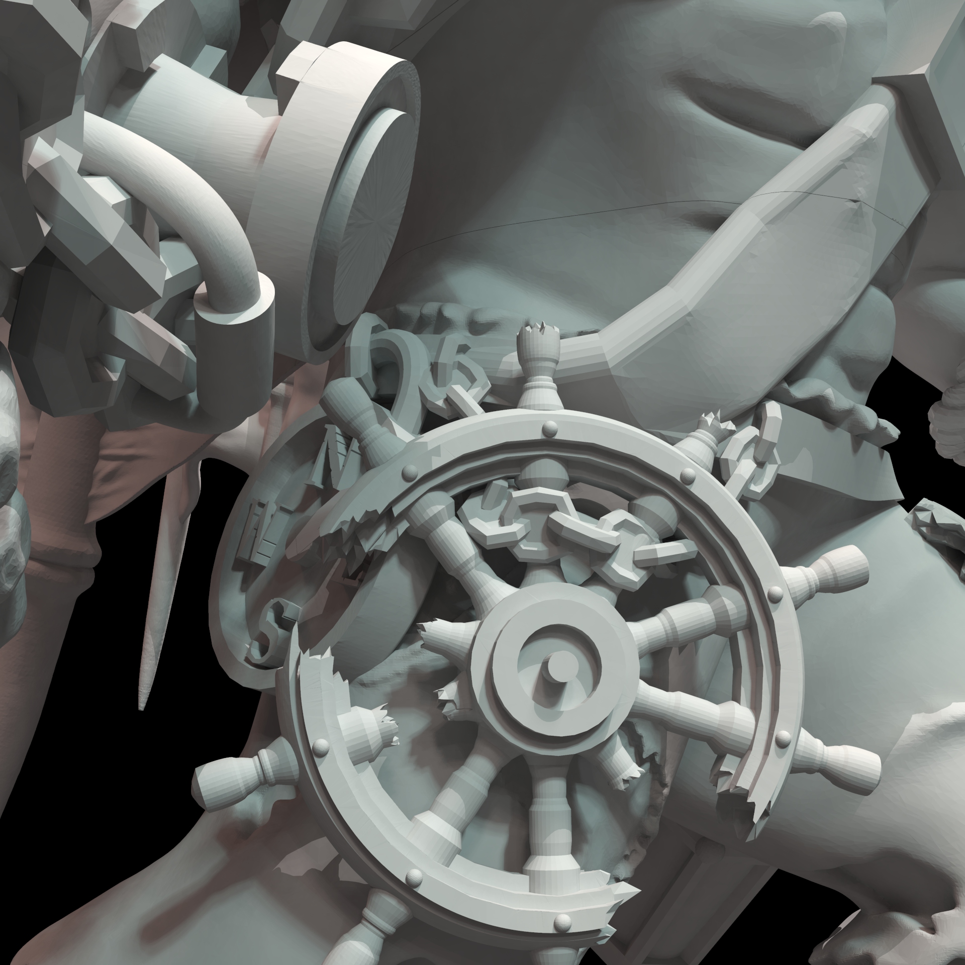 💂 Depth Guard - Envoy of the Deep. Pre-supported & Multipart・ 3D File ...