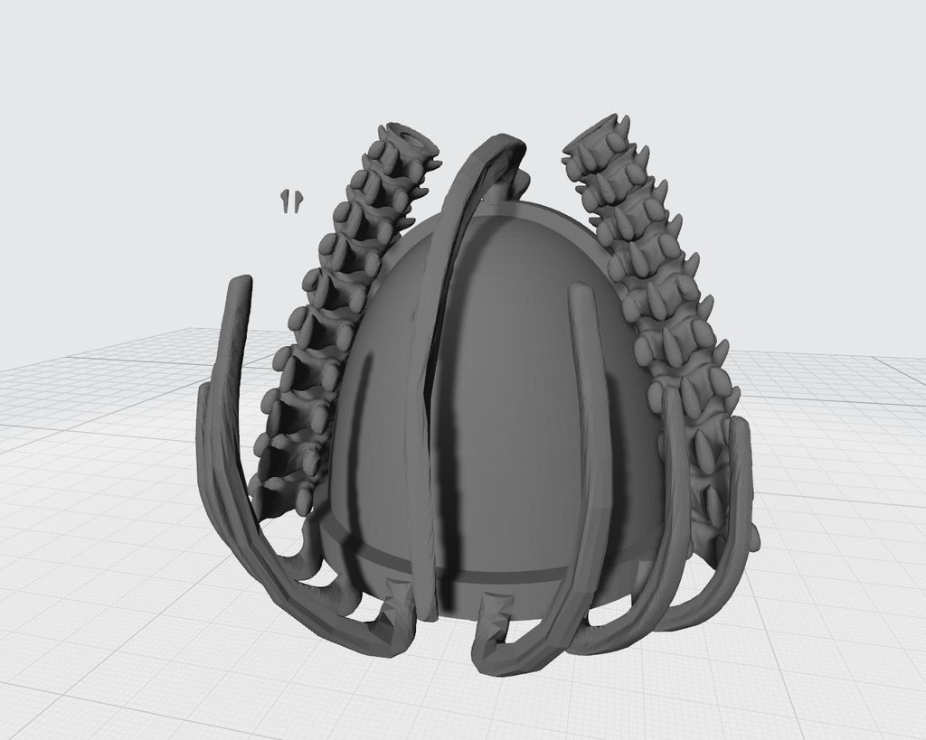 Free STL file Evil Space Mutant Shoulder Guards 🛰 ・3D printable model ...