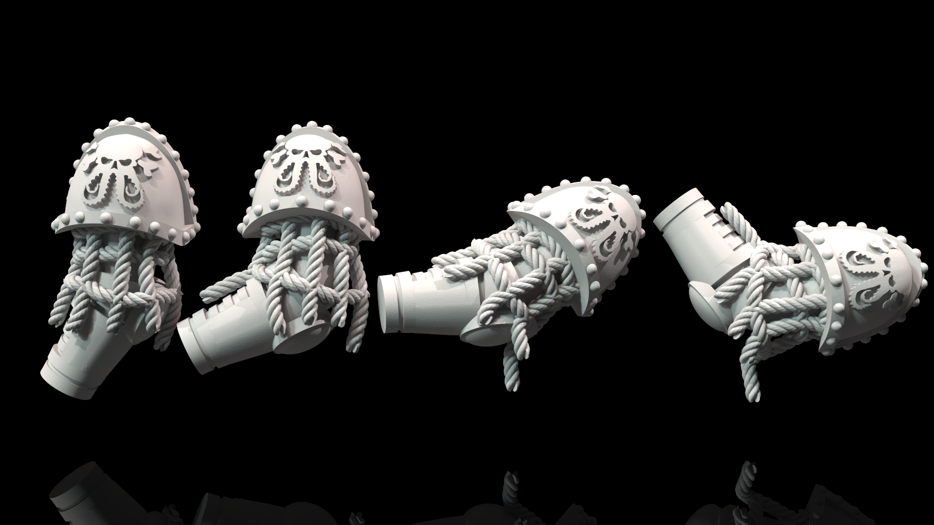 💂 Depth Guard - Blackwater Brotherhood Cultists Pre-supported and Ready ...