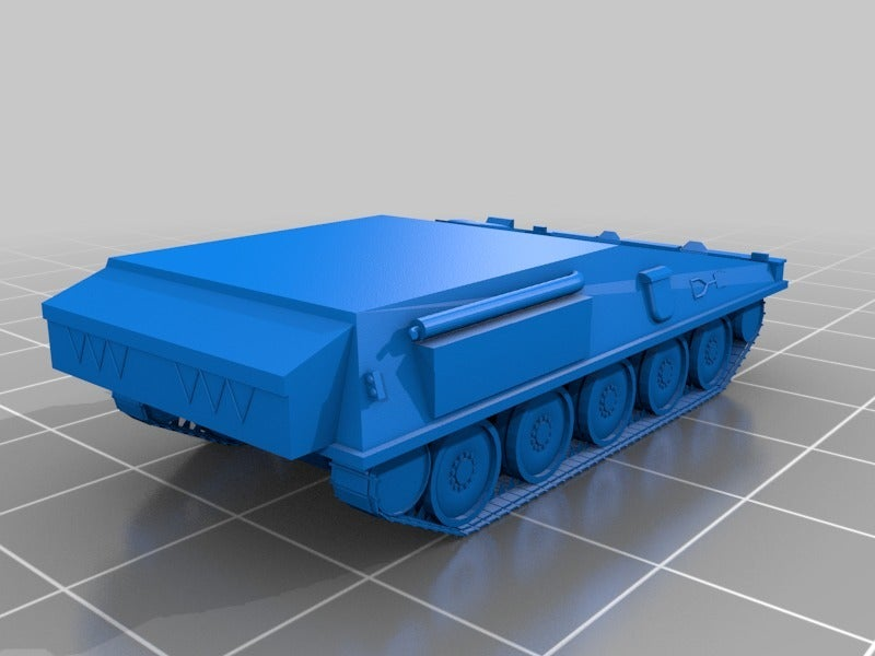 🎲 FV107 Scimitar armoured reconnaissance vehicle・Free STL File for ・Cults