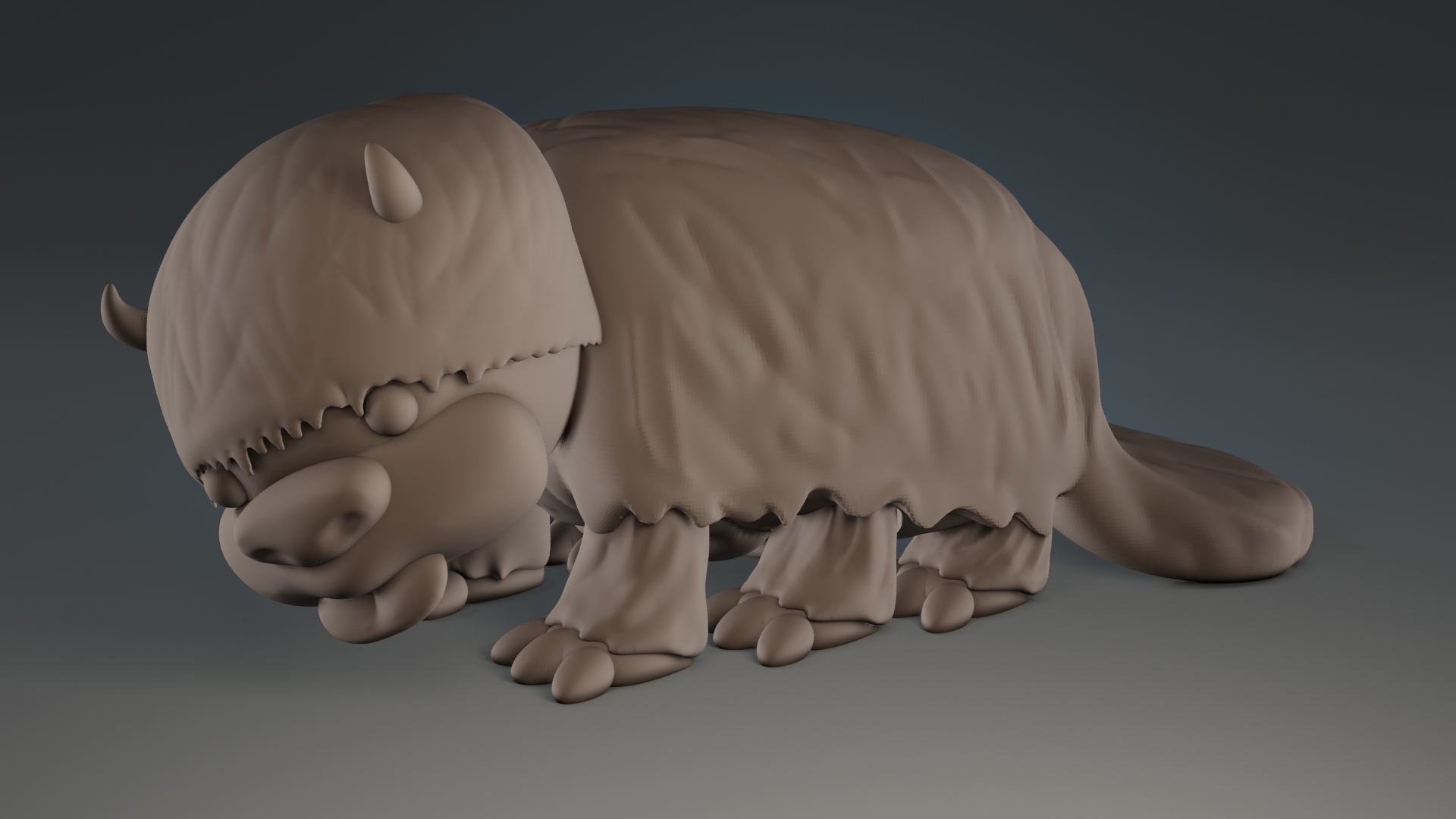 👽 Avatar chibi: La leyende de Aang - Aang, Appa y Momo・Free STL File ...