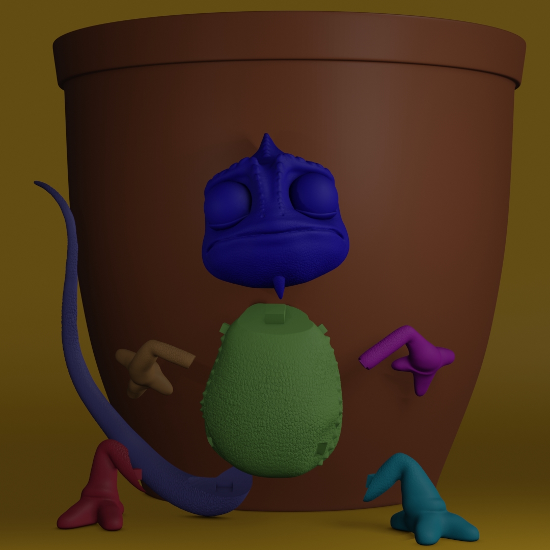 STL file Enredados - Pascal maseta 👽 ・3D printing idea to download・Cults