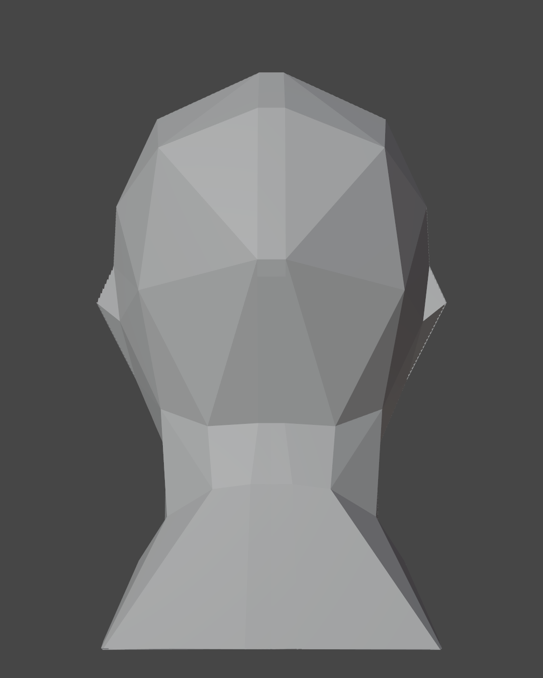 STL file Low Poly Head 🌐 ・3D print model to download・Cults
