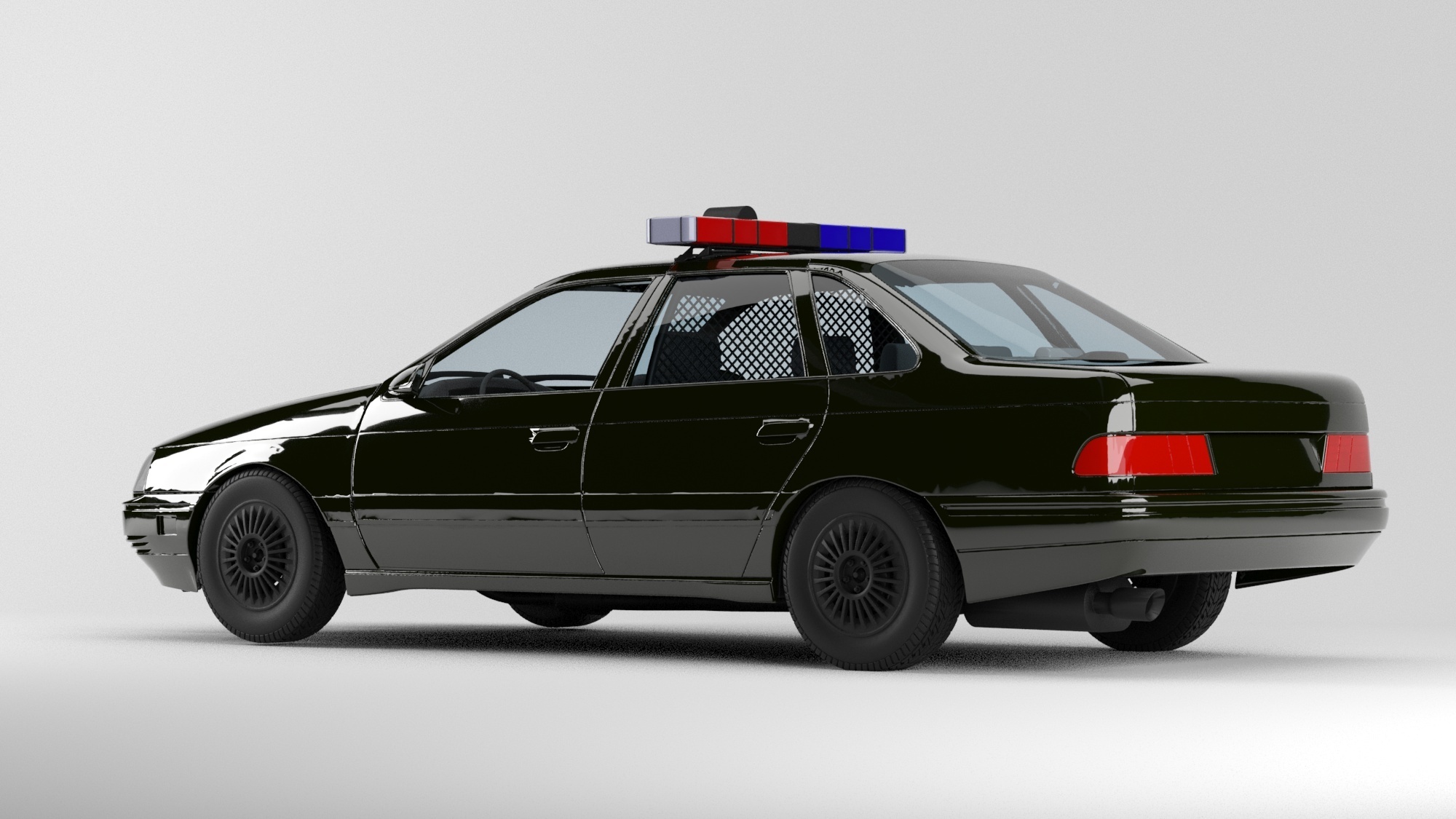 🚓 Police Car 3D print model・ OBJ File for ・Cults