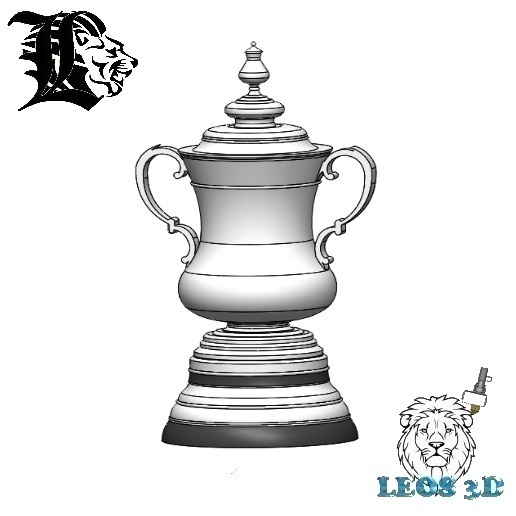 FA Cup - Leos3D - Football Trophy 🏆 FA Cup - Leos3D - Soccer Trophy 🏆 ...