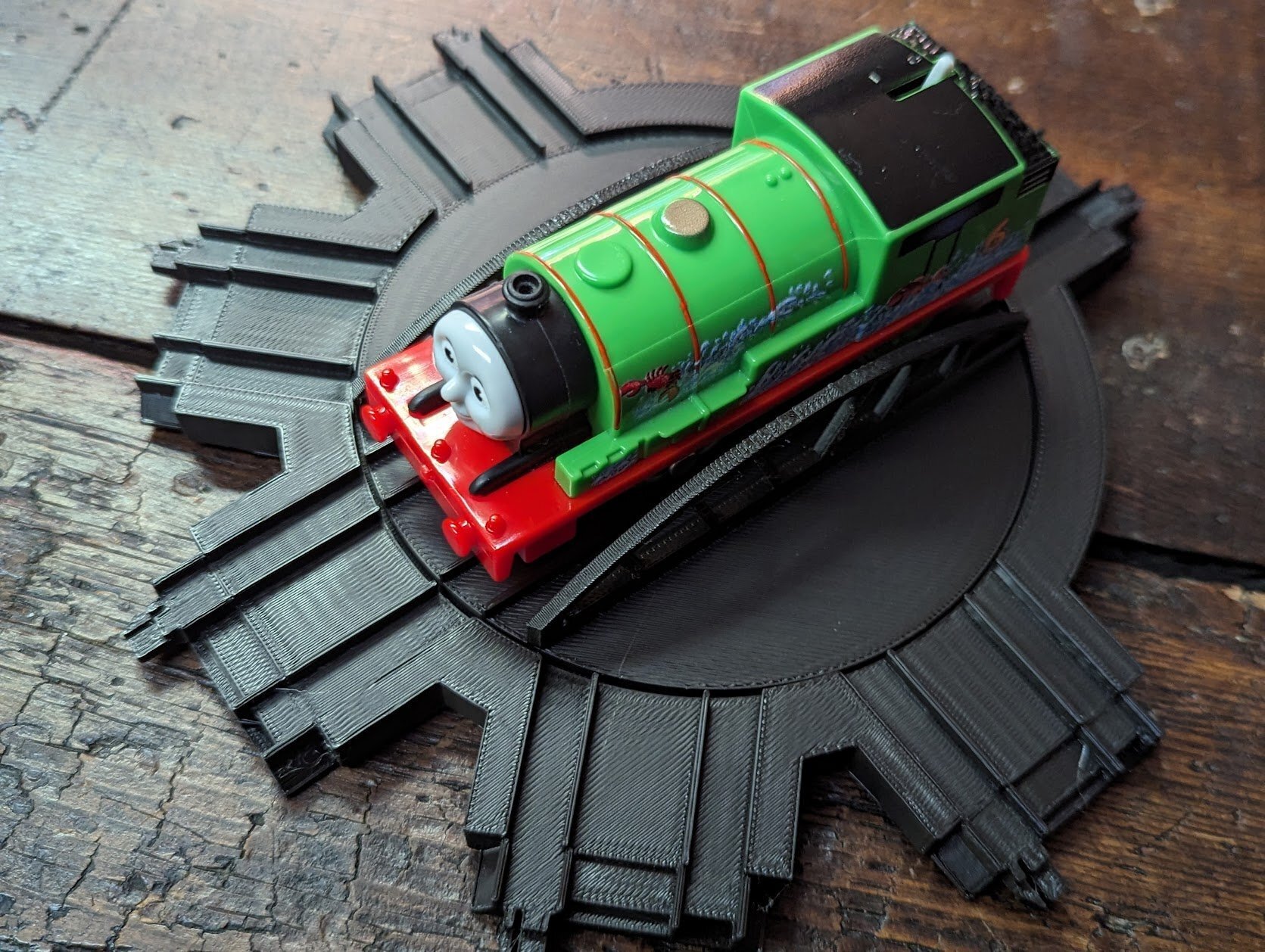🚆 Thomas and Friends Trackmaster Train Turntable・3D Print・Cults
