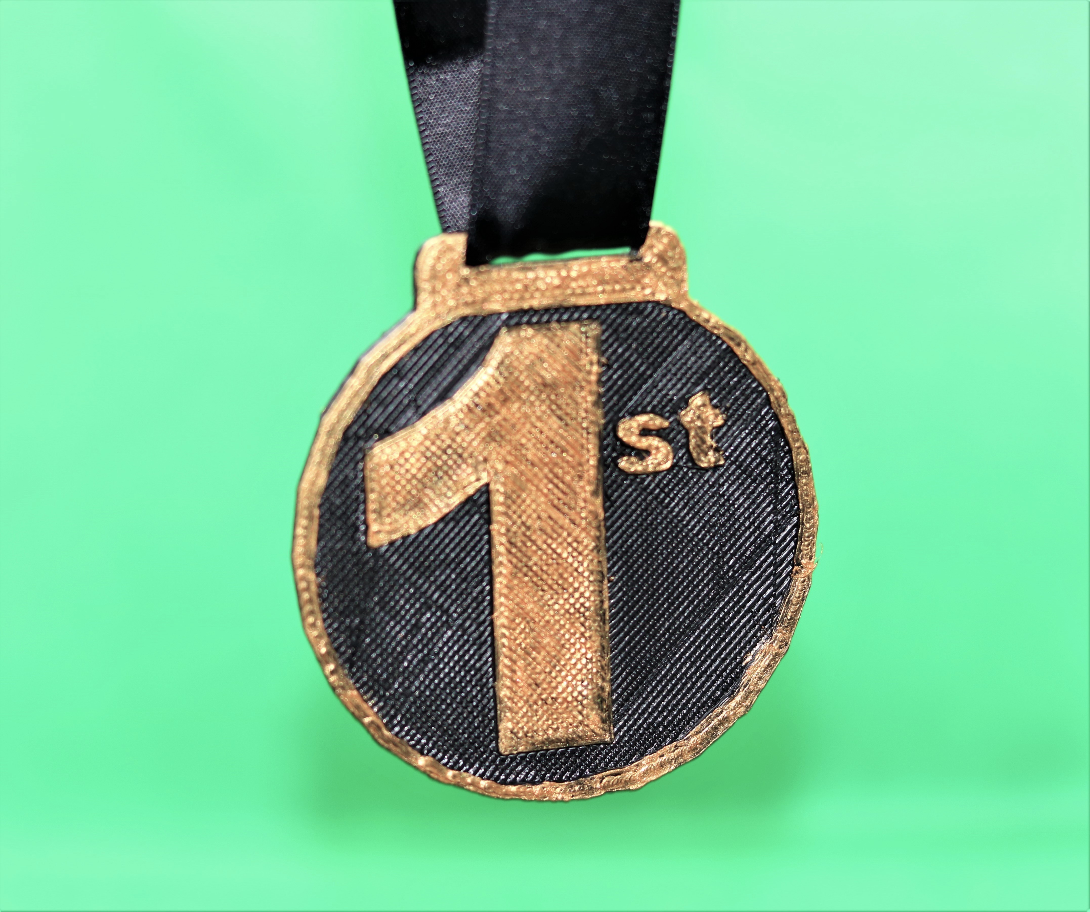 Free 3D file 1st place medal 🥇 ・3D print design to download・Cults
