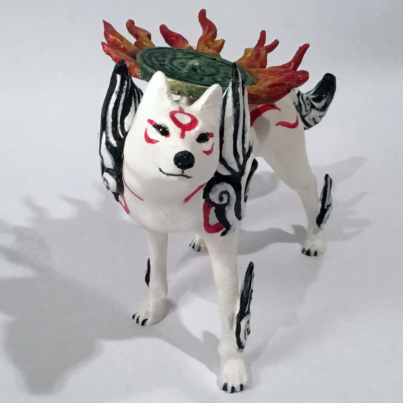 🐺 Okami Amaterasu・ STL File for ・Cults