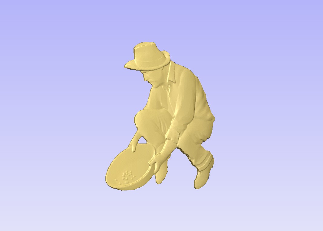 3D file Gold Panner 🎨 ・3D printable model to download・Cults
