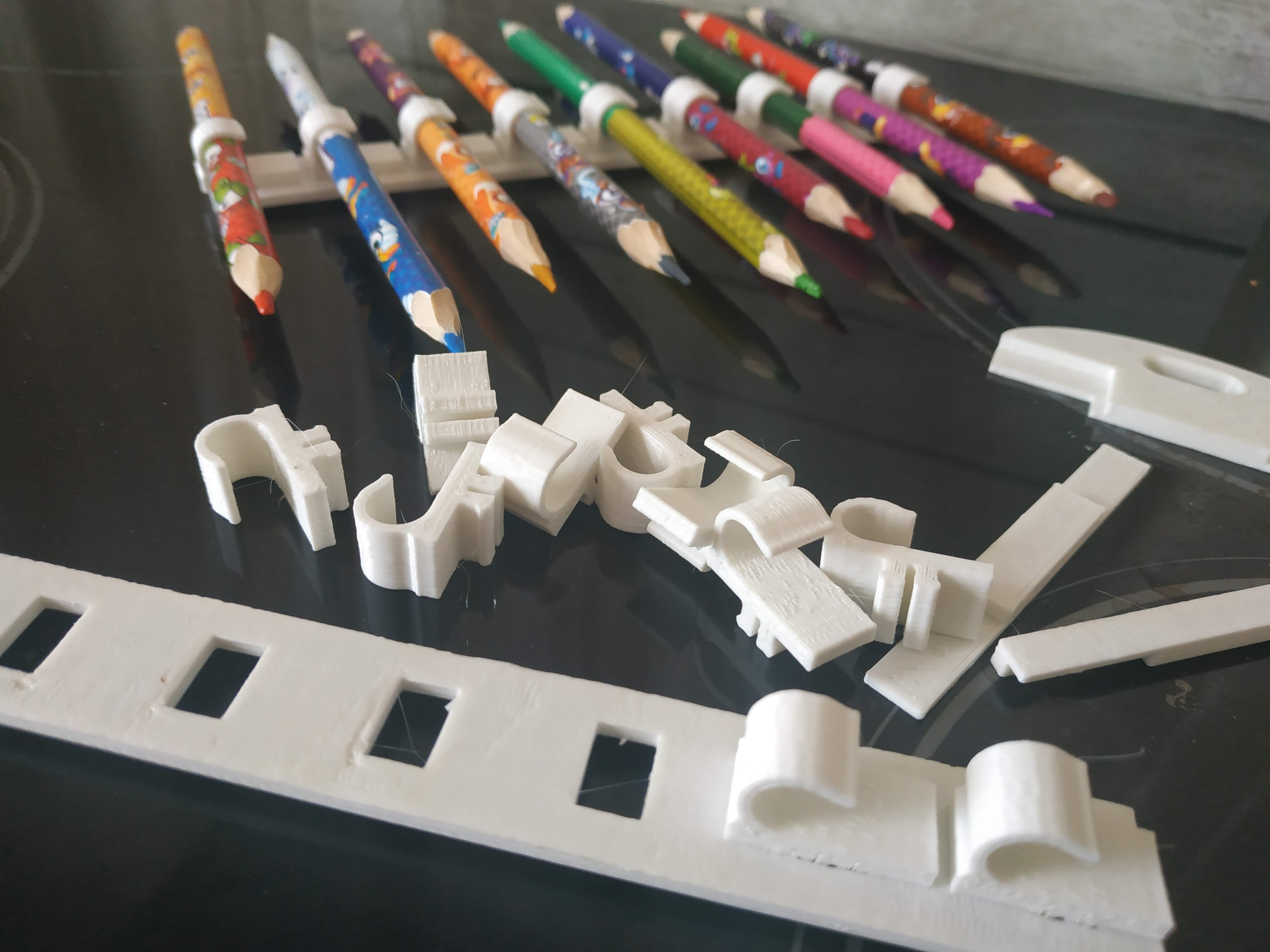 STL file Pencil Organizer, Pencil and Pen Holder ️ ・3D printable design ...