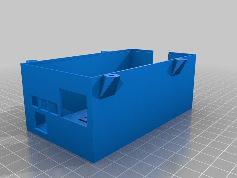 Free STL file RAMPS case with 80mm fan mount 🔧 ・3D printer design to ...